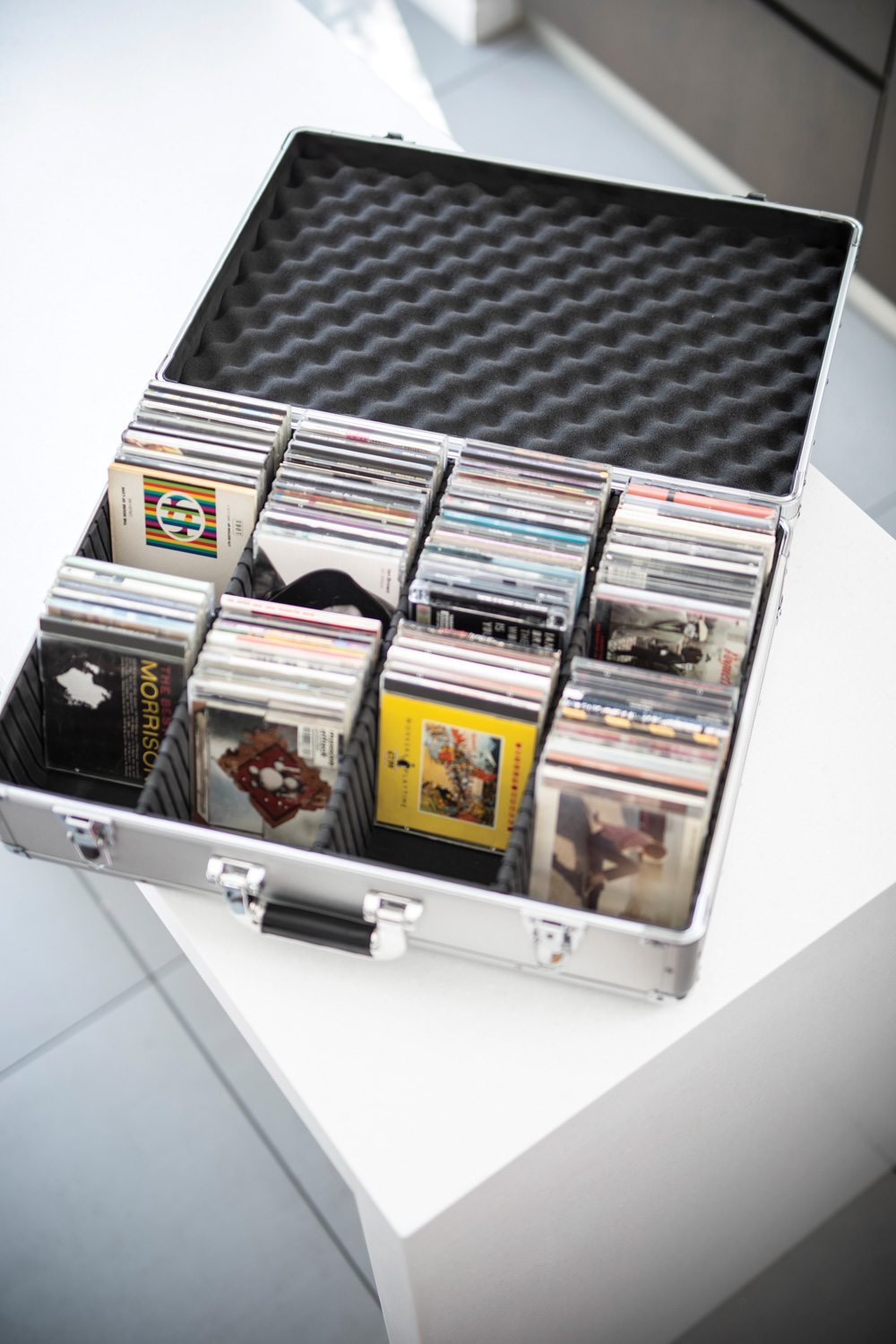 Aluminium CD Flight Case - 120 CDs - Portogram